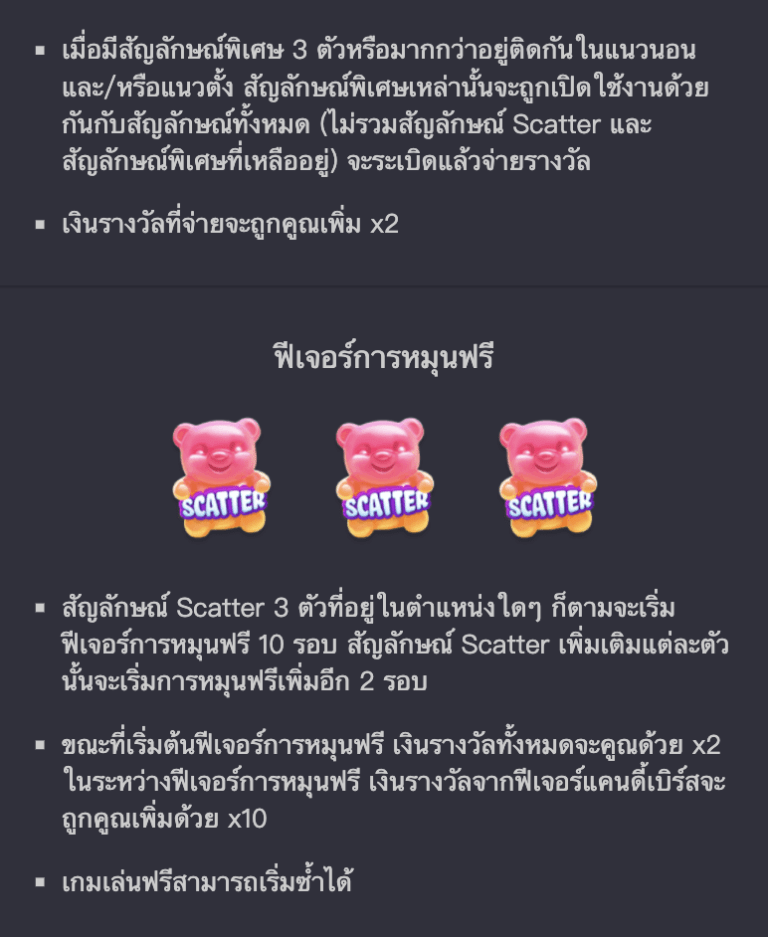 PG SLOT : Candy Burst เกมพีจีสล็อต เล่นสล็อตออนไลน์ได้ที่นี่