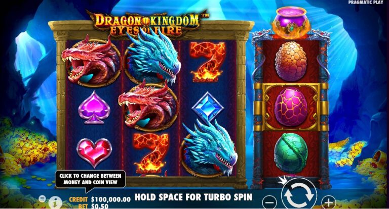 PG SLOT : Dragon Kingdom-Eyes Of Fire PRAGMATIC PLAY