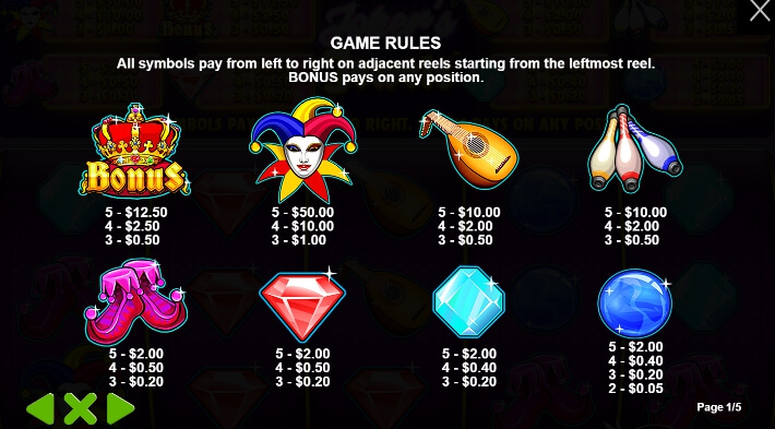 PG SLOT : Joker's Jewels สล็อต PRAGMATIC PLAY ฟรีเครดิต